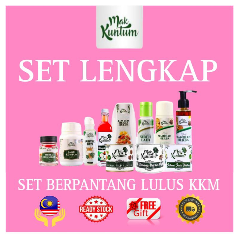 🎁 [FREE GIFT] SET BERSALIN LENGKAP l SET BERPANTANG 🎁 | Shopee Malaysia