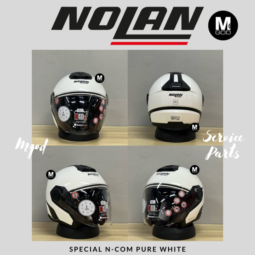 NOLAN HELMETS N40-5 PLAIN SPECIAL N-COM (015) 100% ORIGINAL MADE IN ...