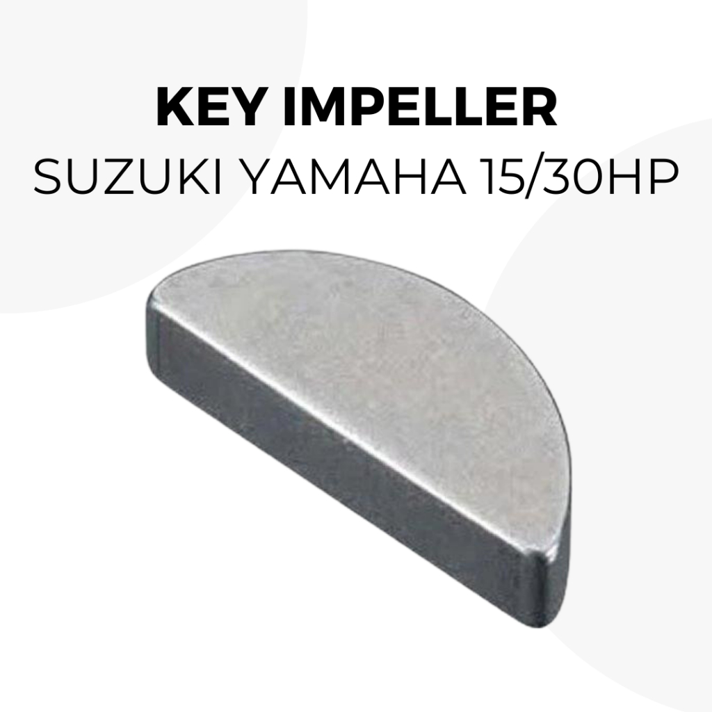 SUZUKI YAMAHA KEY IMPELLER 15HP 30HP DT15 DT30 2-STROKE OUTBOARD ENGINE ...