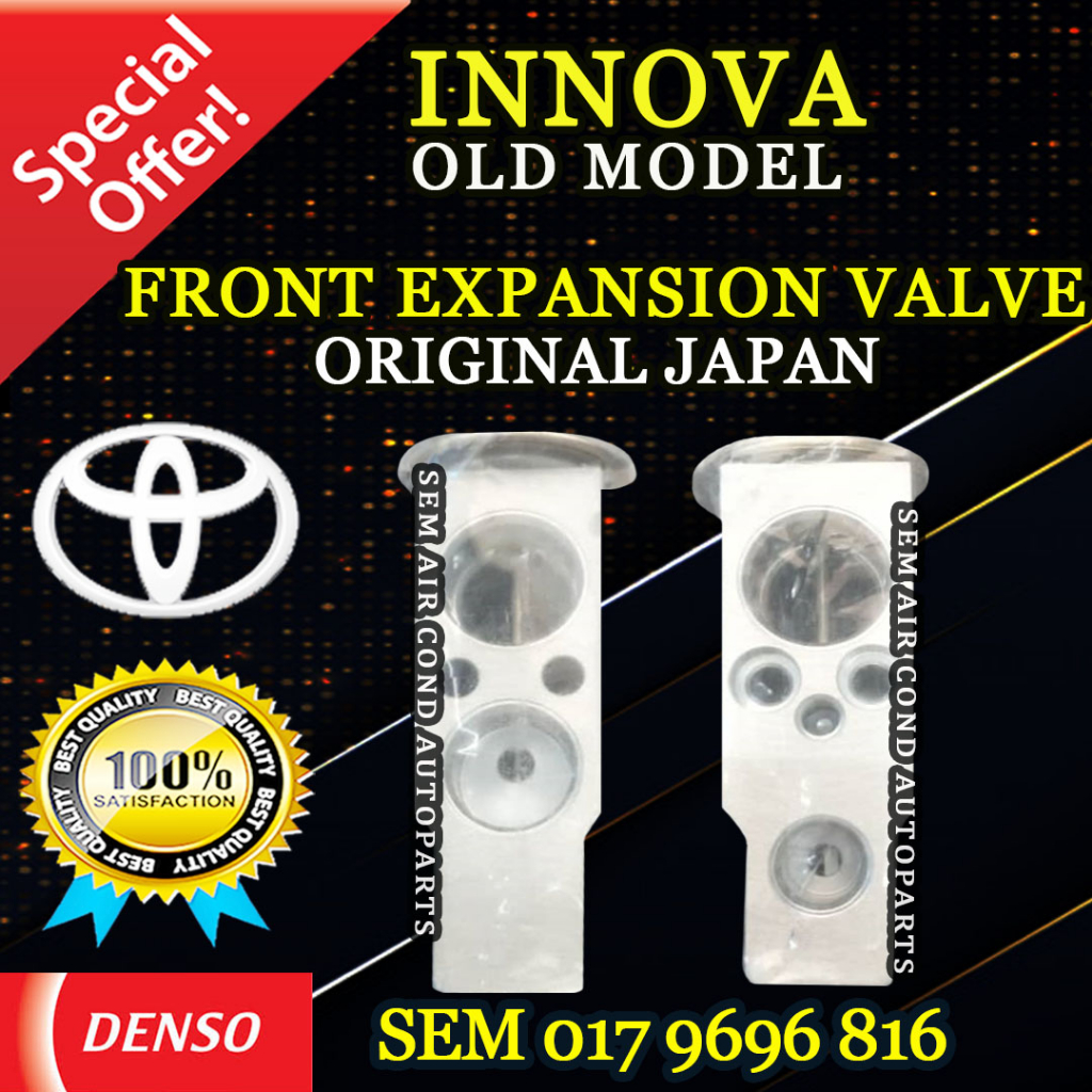 TOYOTA INNOVA OLD MODEL ORIGINAL JAPAN DENSO FRONT/ DEPAN EXPANSION ...