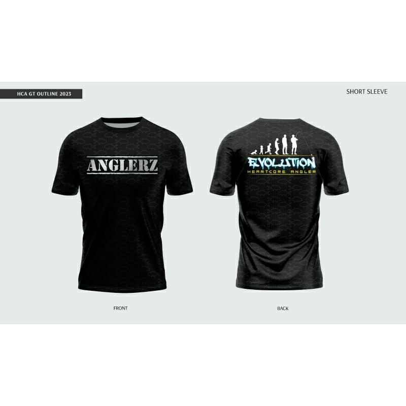 💥NEW💥 HCA JERSEY ANGLERZ "EVOLUTION" BLACK GT | Shopee Malaysia