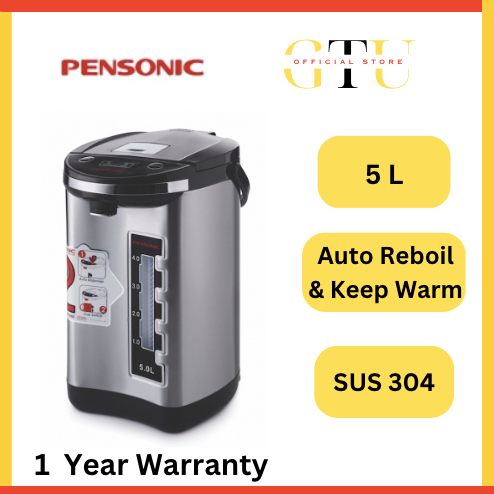 Pensonic PTF-5003 5.0L Thermo Flask 2-way Dispenser PTF5003 | Shopee ...