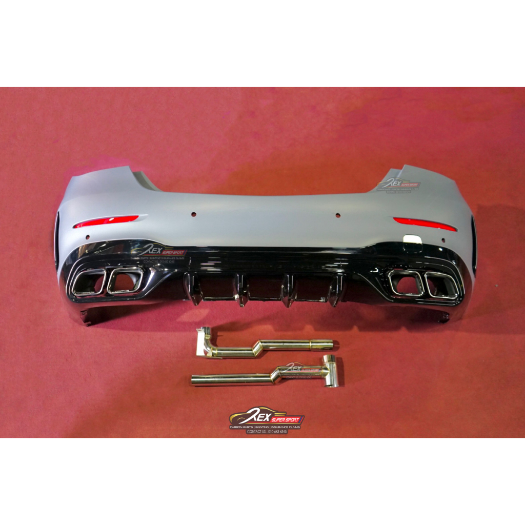 Mercedes Benz C-CLASS W206 C200 C300 C63 AMG Rear Bumper | Shopee Malaysia