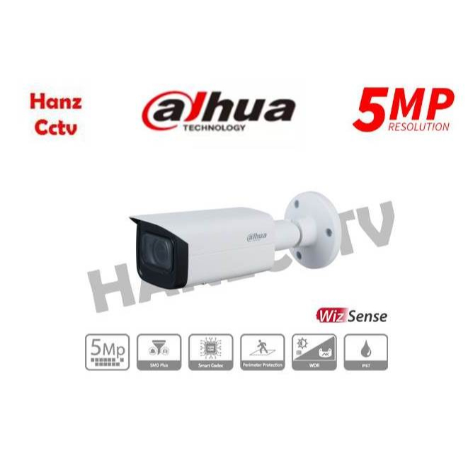 DAHUA IPC-HFW2541T-ZS 5MP IR Vari-focal Bullet WizSense Network Camera | Shopee Malaysia