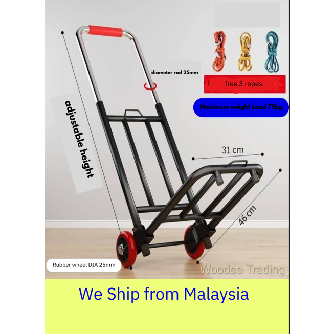 Foldable Trolley/Extendable Hand Truck Trolley/Gas Trolley/two wheel ...