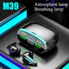 M39 TWS Earbuds New Arrival 2023 Product AirBuds /Buds -With RGB ...