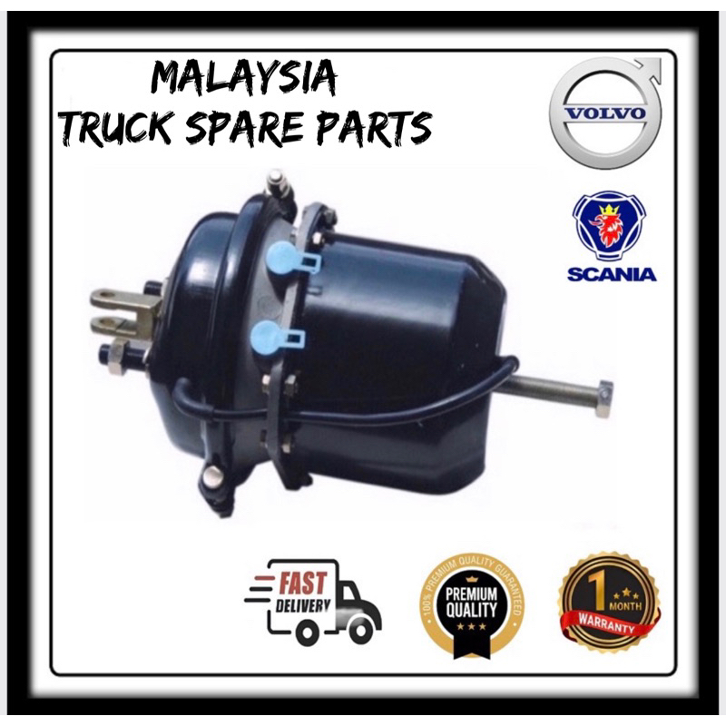 BRAKE CHAMBER VOLVO SCANIA DISC TYPE 24X24 & 30X30 | Shopee Malaysia