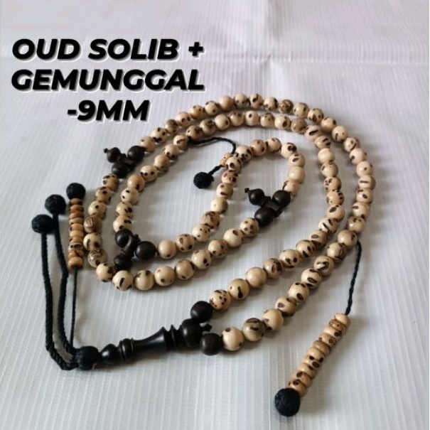 TASBIH OUD SOLIB + GEMUNGGAL/100 BIJI/SIZE 9MM | Shopee Malaysia