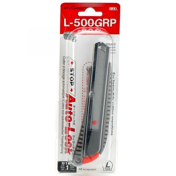 [100% ORIGINAL] NT CUTTER L-500GRP(AUTO-LOCK)Heavy Duty Cutter (MADE IN JAPAN) | Shopee Malaysia