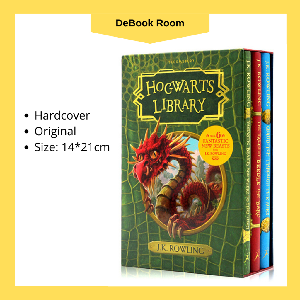 The Hogwarts Library Box Set by JK Rowling (Harry Potter) | Shopee Malaysia
