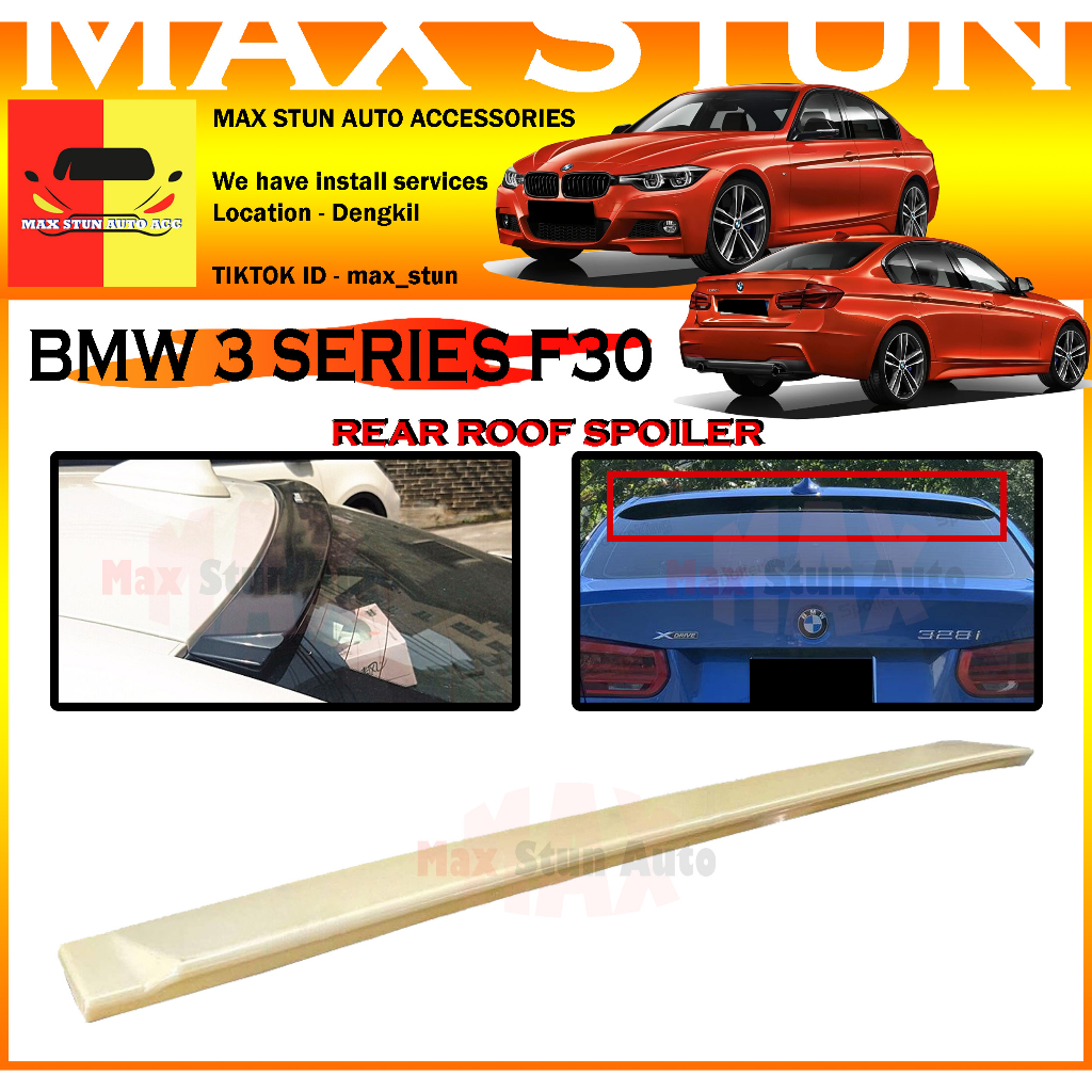 BMW 3 SERIES F30 ROOF WING SPOILER TOP SPOILER GLASS SPOILER BMW ...
