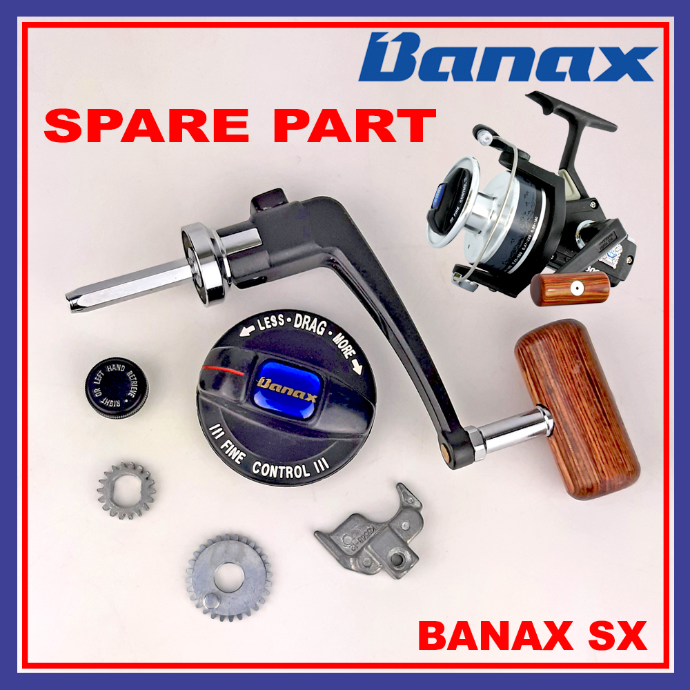 (SPARE PART ONLY) Banax SX Sparepart Fishing Reel Part Oscilating Gear ...
