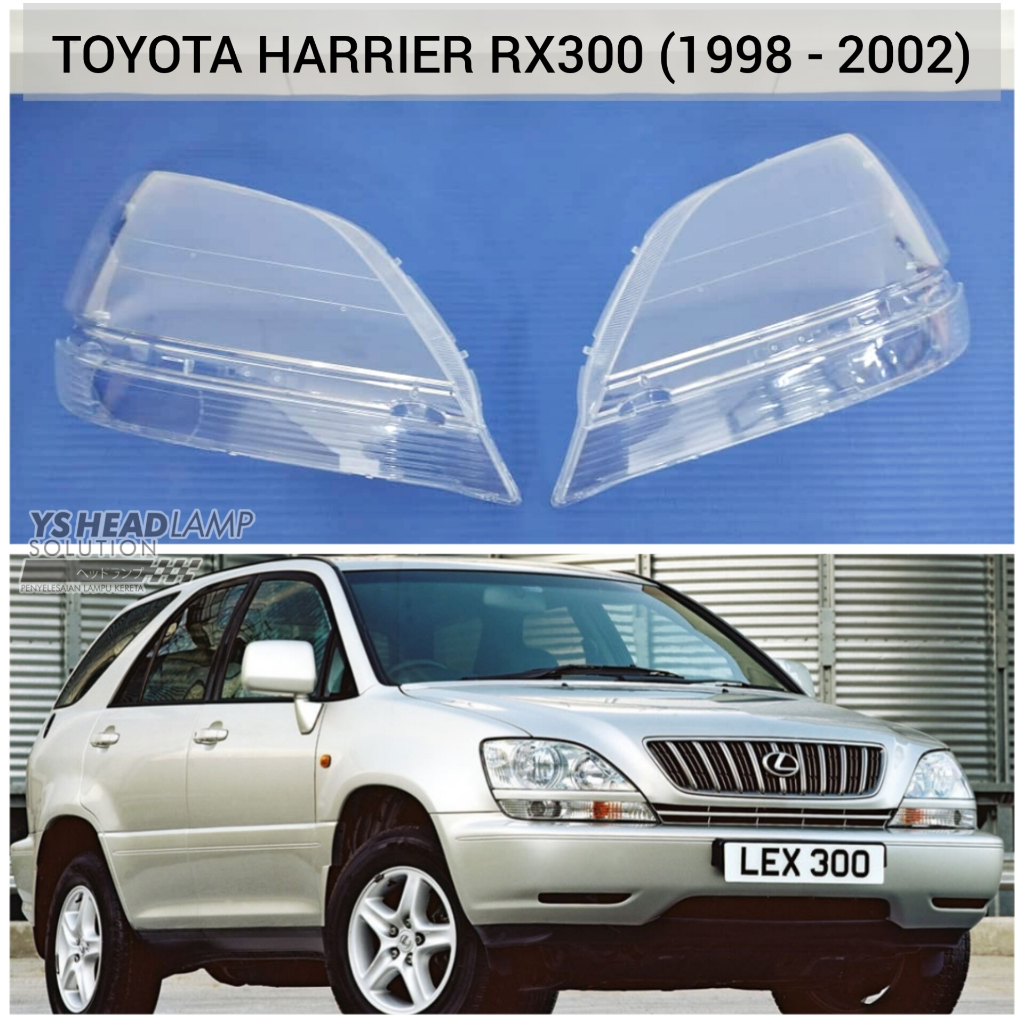 TOYOTA HARRIER ACU10/SXU10/RX300 98 99 00 01 02 HEADLAMP COVER ...