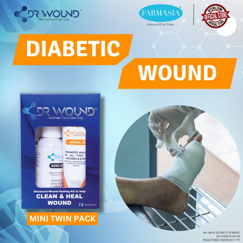 (HQ) DR WOUND Mini Twin Pack Advanced Wound Dressing | Shopee Malaysia
