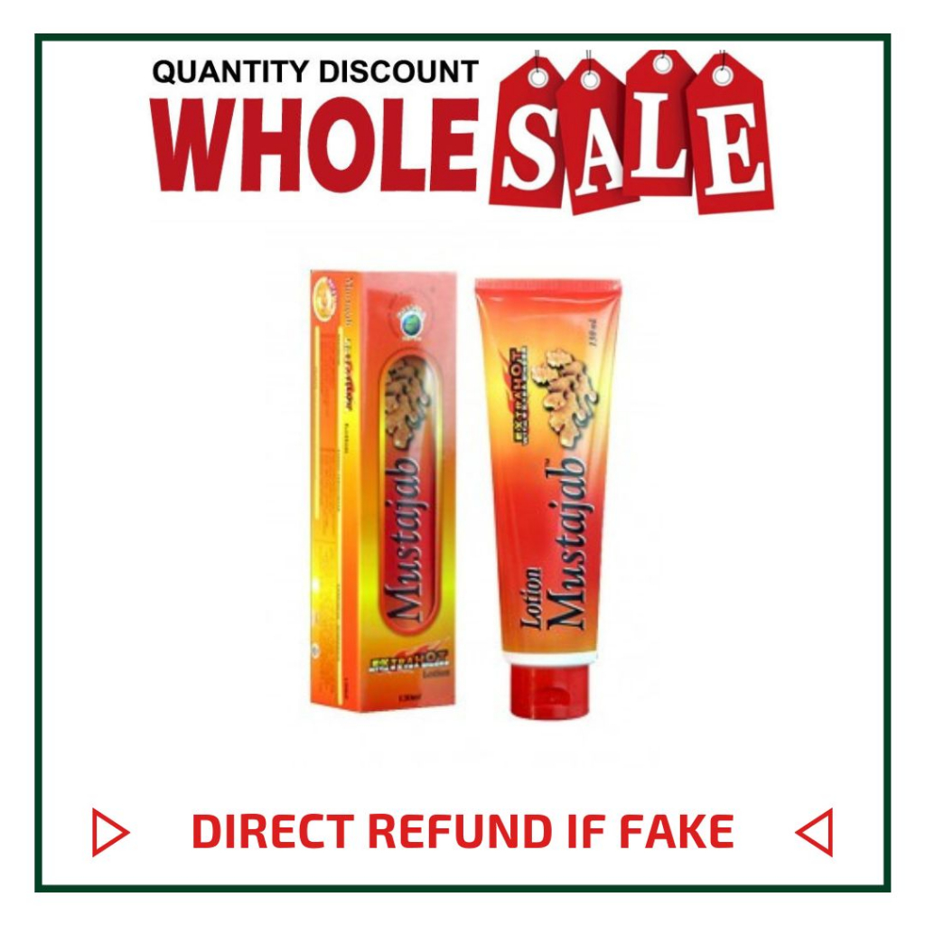 ORIGINAL HQ - LOSYEN MUSTAJAB EXTRA HOT 130ml + FREE GIFT | Shopee Malaysia