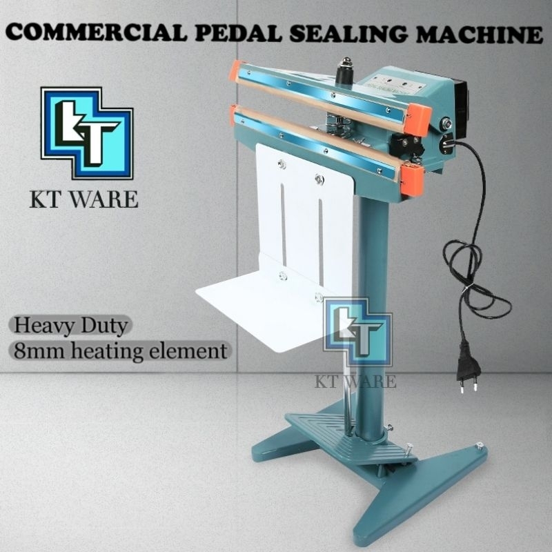 KT WARE COMMERCIAL PEDAL STEP SEALING MACHINE 8MM HEATING ELEMENT ...
