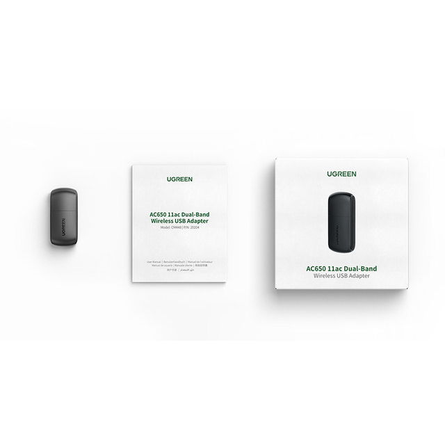 UGREEN CM448 AC650 11ac Dual Band Wireless USB Adapter | Shopee Malaysia