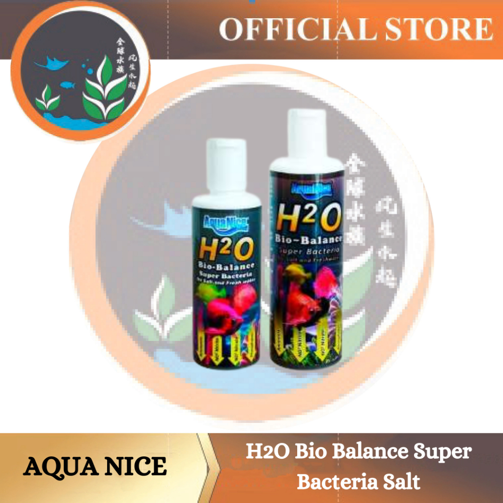 H2O Bio Balance Super Bacteria Salt/freshwater recycle 250ml | Shopee ...