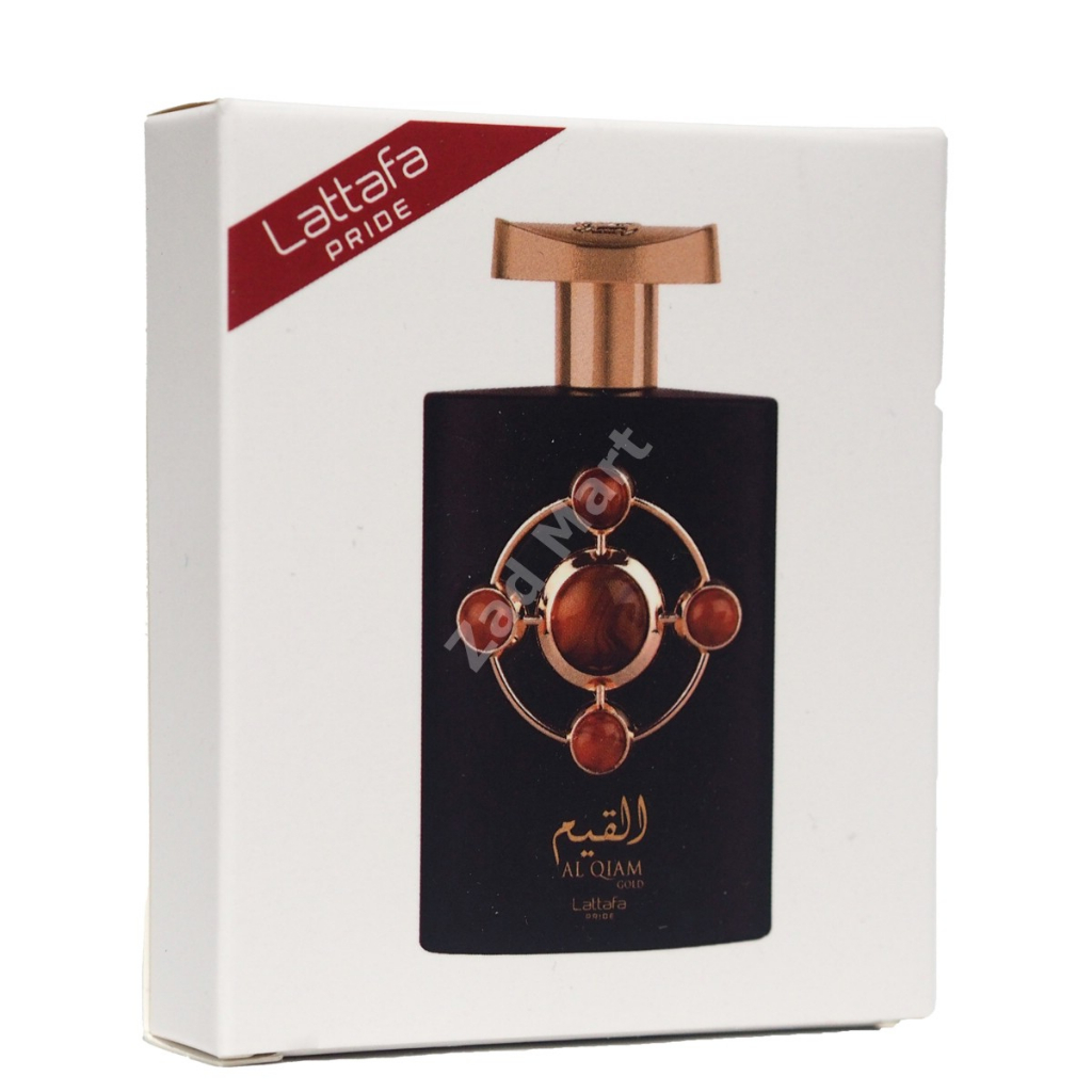 Lattafa Pride Al Qiam Gold Perfume 20ML Unisex Saffron, Raspberry and ...