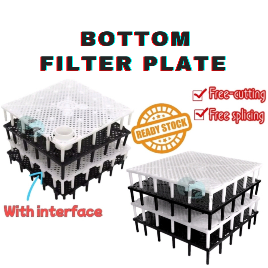 【GOOD QUALITY】Aquarium Bottom Filter Plate Sand Filter Plate With ...