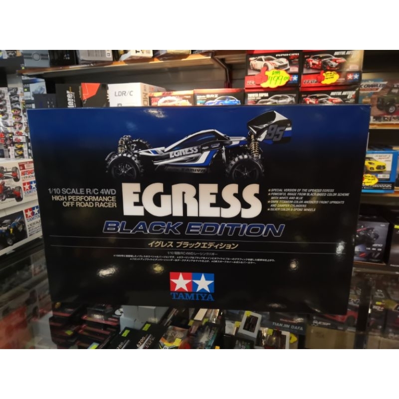 TAMIYA 47489 1/10 EGRESS BLACK EDITION 4WD BUGGY CAR KIT EP | Shopee ...