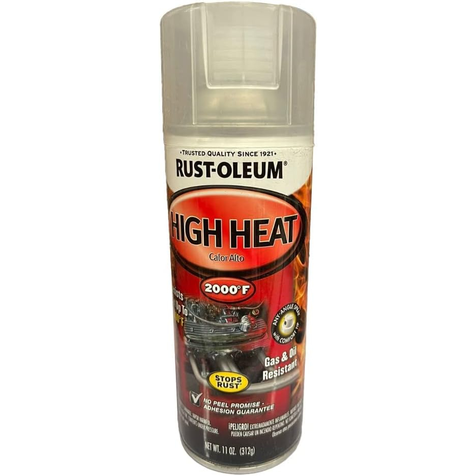🇺🇸 Rust- Oleum High Heat 2000F Gas & Oil Resistant 260771 Clear - 312g ...