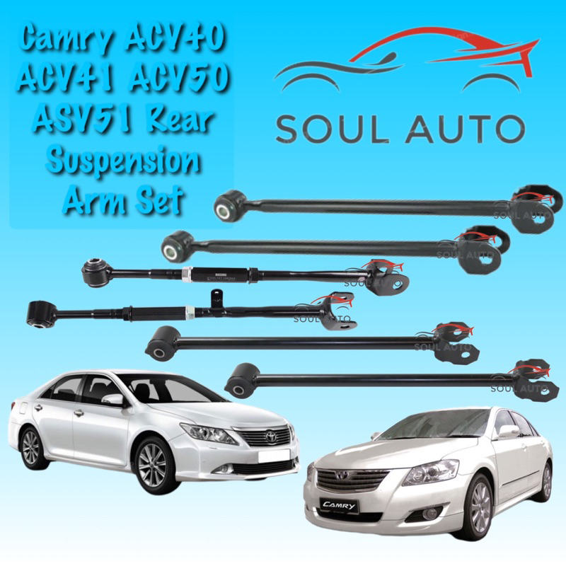 Toyota Camry ACV40 ACV41 ACV50 ASV51 (2007-2018 year) Rear Suspension ...