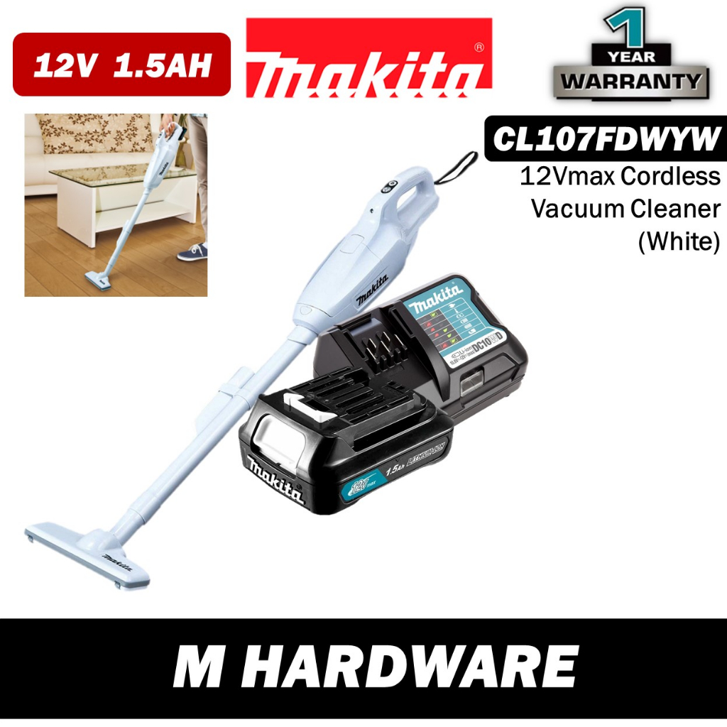 MAKITA CL107FDWYW / CL107FDZW 12Vmax Cordless Vacuum Cleaner | Shopee Malaysia