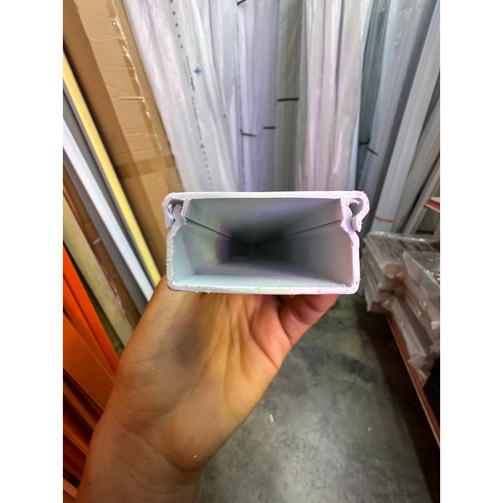 PVC| 1pcs / 6FT/ 1 x 2 PVC WIRING CASING / PVC TRUNKING / WIRE CASING ...