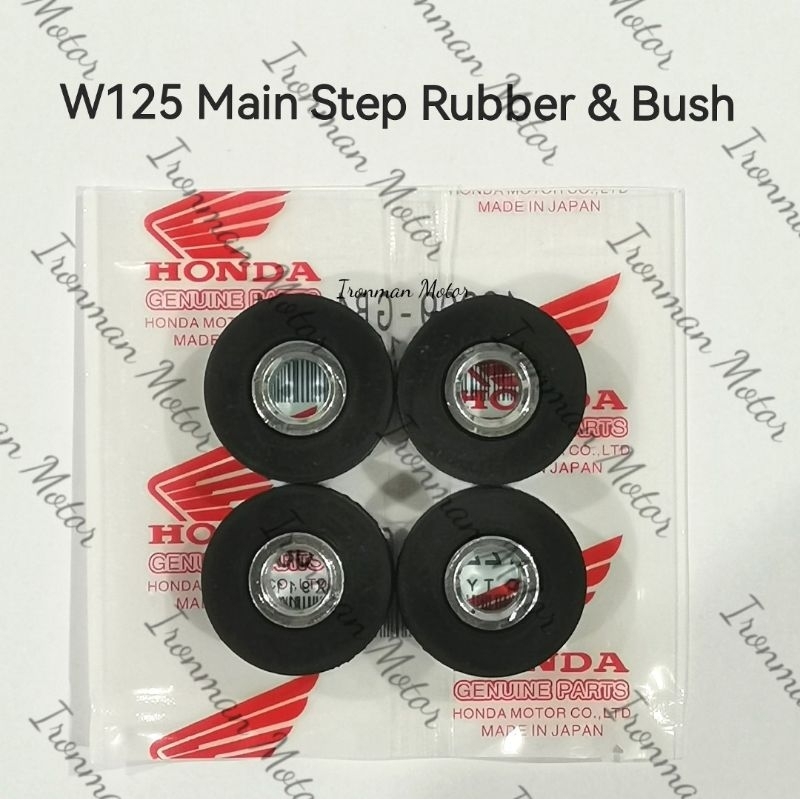 W125 W125S W125X Altimo Class GT128 Front Step Bar Rubber With Bush Set ...