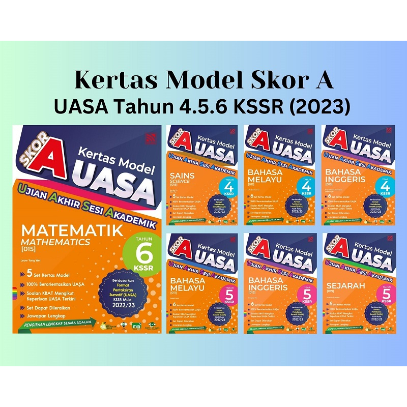 Pelangi - Kertas Model Skor A UASA Tahun 4.5.6 KSSR (2023) | Shopee Malaysia