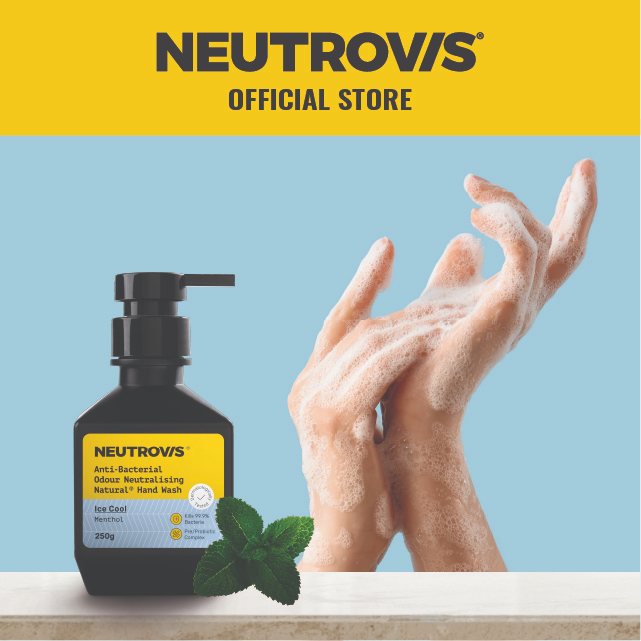 Neutrovis Anti-Bacterial Odour Neutralising Natural Hand Wash 250g ...