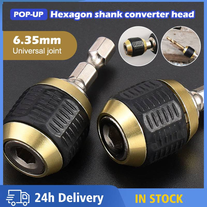 1/4 Inch Hexagonal Shank Drill Bit Hexagonal Rod Connecting Rod ...