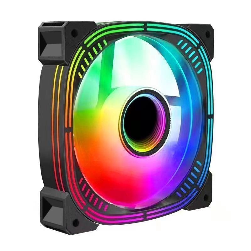 [Ready Stock]Ling Jing PRISM GEN4 PRO ARGB Fan Casing Fan 120mm PWM 5V ...