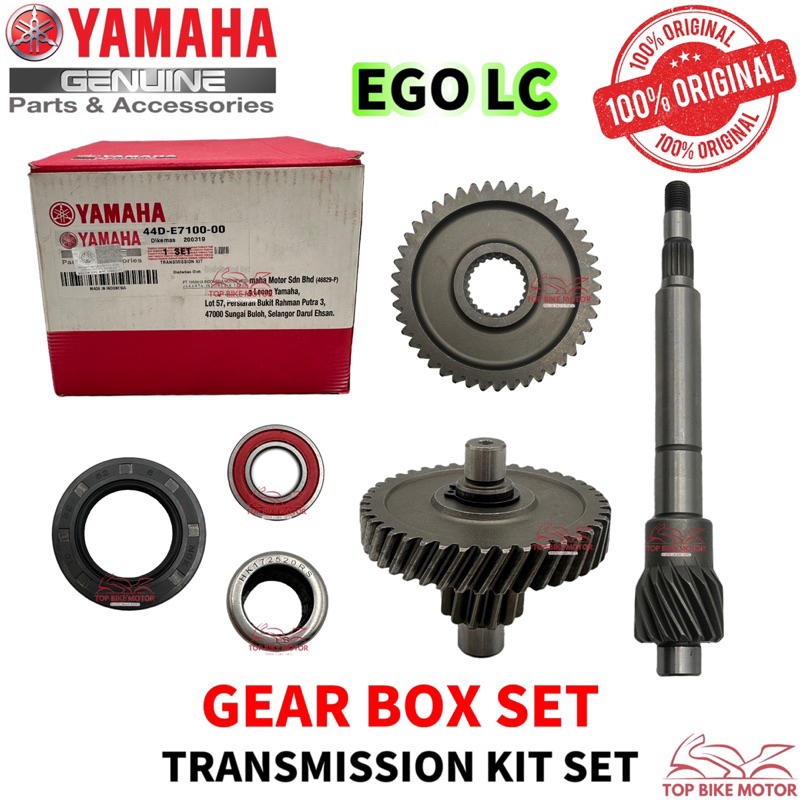 YAMAHA NEW EGO LC EGOLC EGO-LC ( 44D ) TRANSMISSION KIT SET GEAR BOX ...