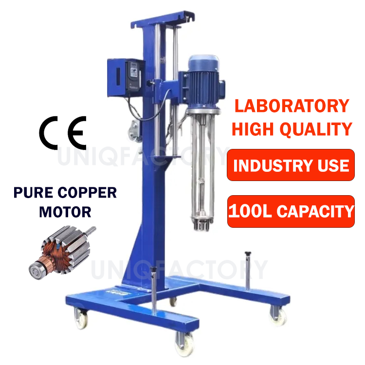 100L Large Homogenizer High Shear Laboratory Lab Sabun Liquid Mixer ...