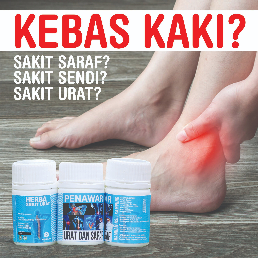 PENAWAR SENDI DAN SARAF WARISAN | Shopee Malaysia