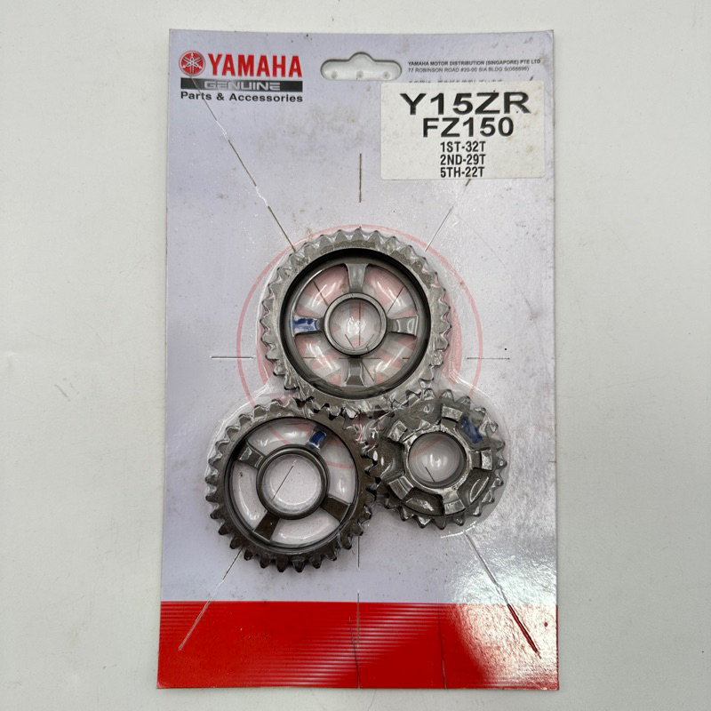 YAMAHA Y15 Y15ZR FZ150 RACING GEAR BOX (32,29,22T) ENJIN ENGINE GEAR ...