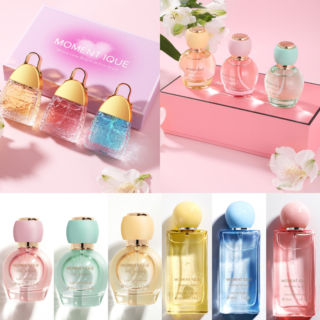 35ML Ladies Perfume Gift Box Long Lasting Perfume Set | Shopee Malaysia