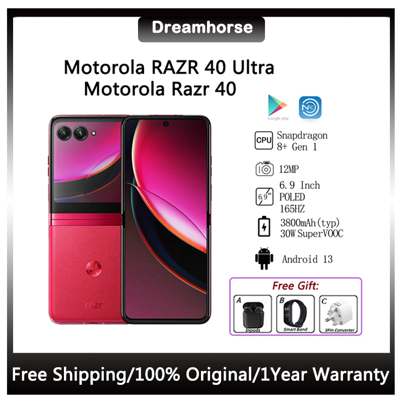 Motorola RAZR 40 Ultra/Motorola RAZR 40/Motorola RAZR 2022 Snapdragon 8 ...