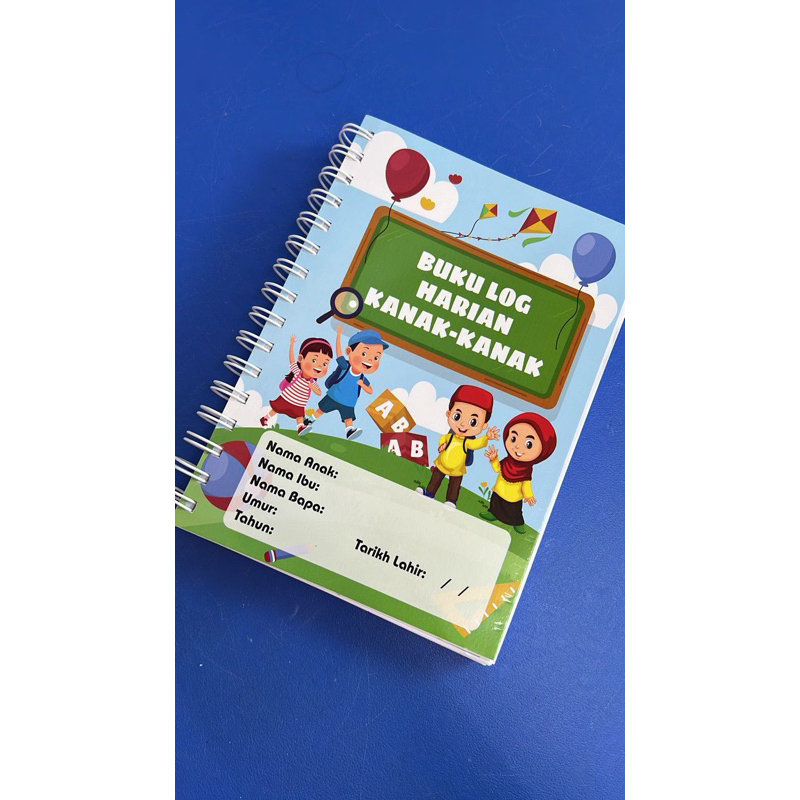 Buku Log Harian TASKA / Logbook / Child care / Log Harian | Shopee Malaysia