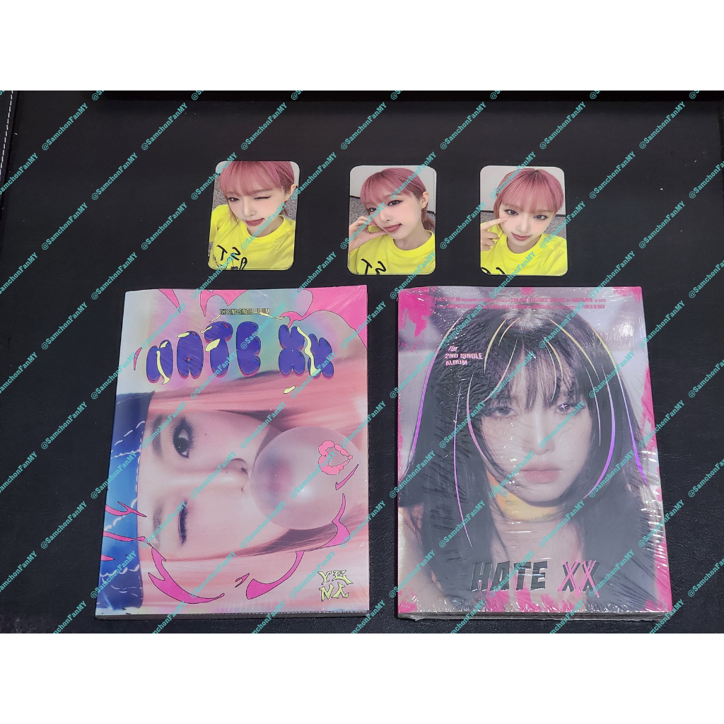 [SEALED] CHOI YENA 2nd Single Album [HATE XX] with POB IZONE | Shopee Malaysia