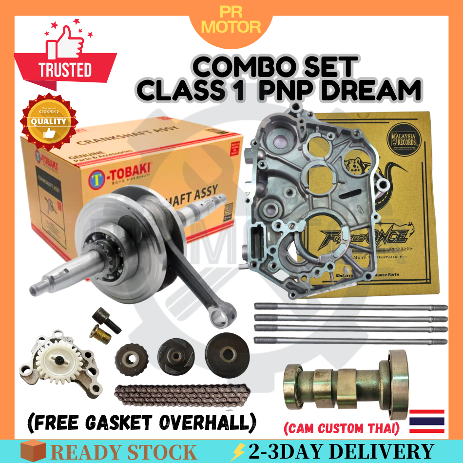 Combo Set Class 1 Pnp Ex5 Dream Crankshaft Standard EX5 Class 1 Combo | Shopee Malaysia