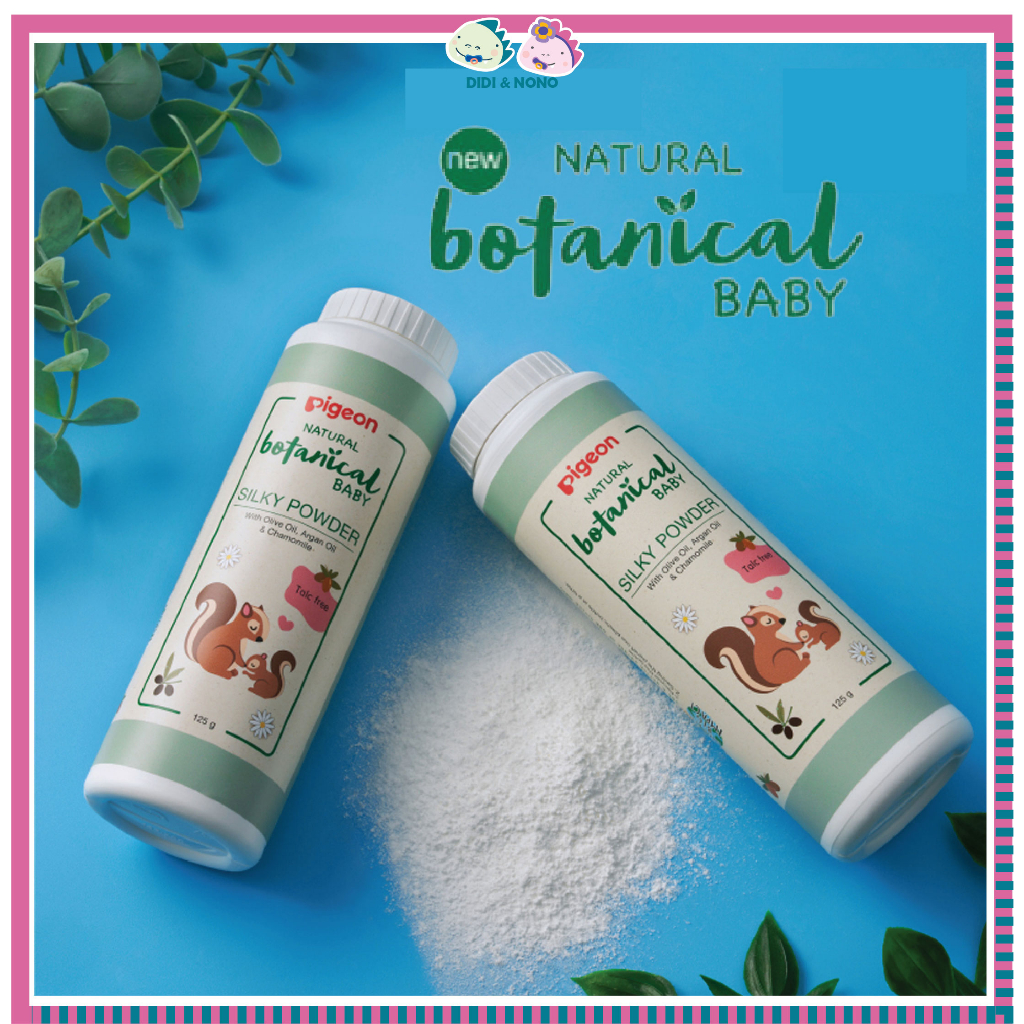 Pigeon Natural Botanical Baby Powder | Shopee Malaysia