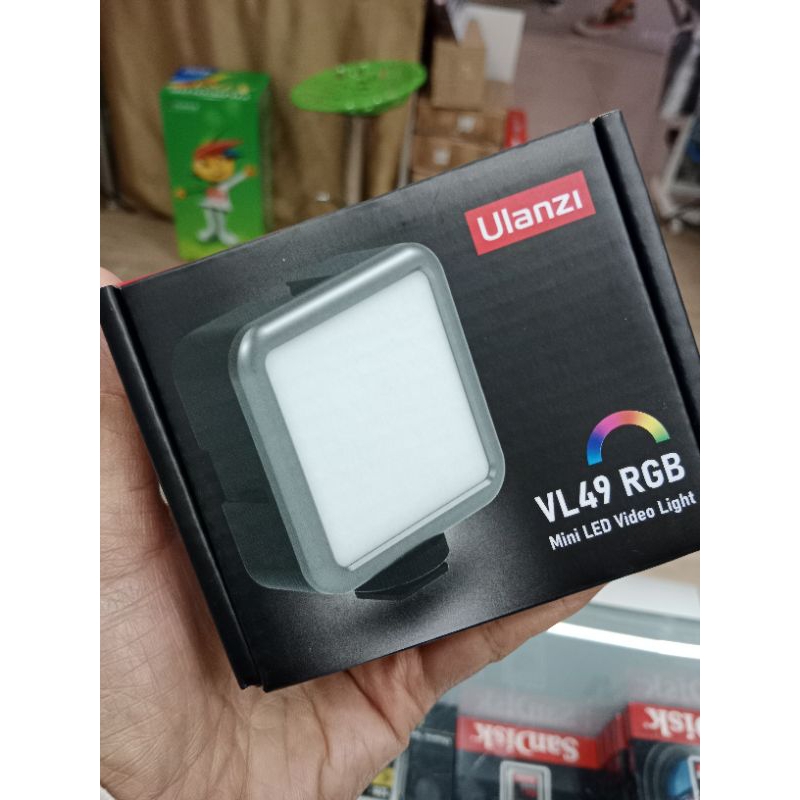 ULANZI VL49 RGB MINI LED VIDEO LIGHT | Shopee Malaysia