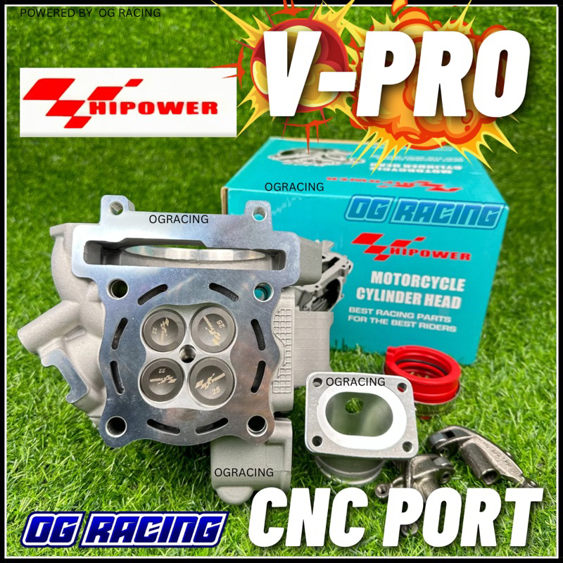 (FREE SHIP) HI POWER Racing Y15 LC135 Super Head CNC Porting V-Pro 20/ ...