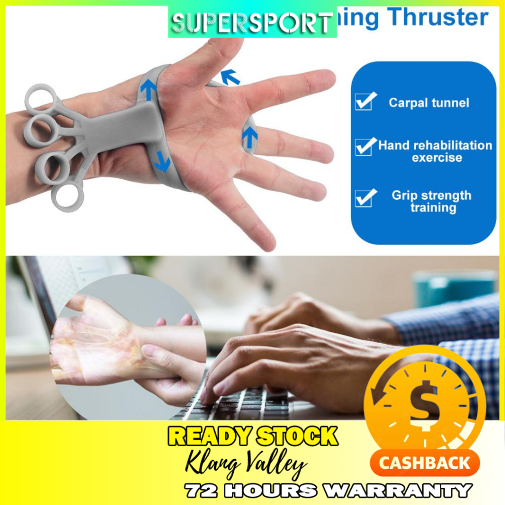 Silicone Hand Gripper Strengthener / Finger Grip Wrist Flexible Finger ...