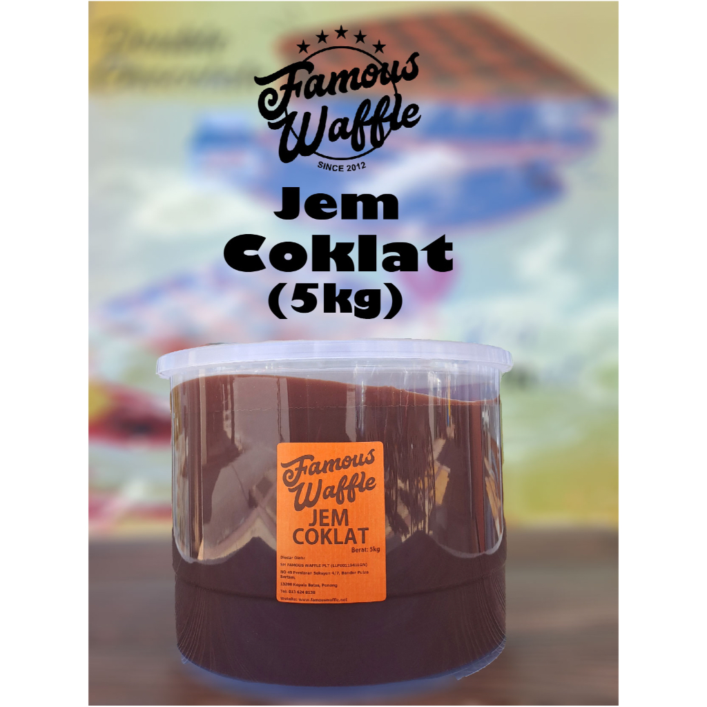 Jem Coklat 5kg untuk waffle | Shopee Malaysia