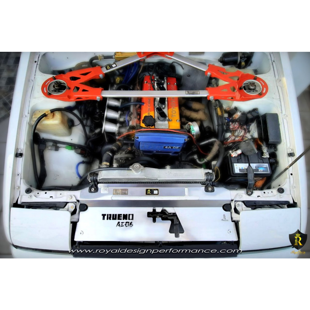 Toyota Corolla AE86 Trueno Radiator Cooling Panel System / Cooling ...