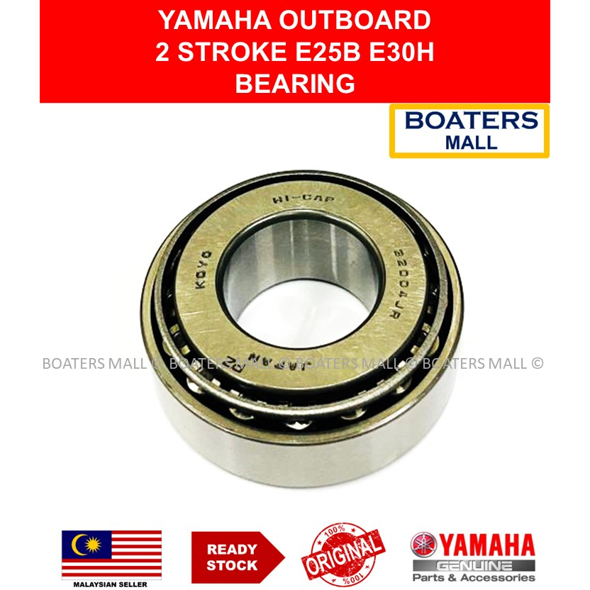 YAMAHA OUTBOARD 93332-000W5 BEARING 2 STROKE E25B E30H 100% ORIGINAL ...
